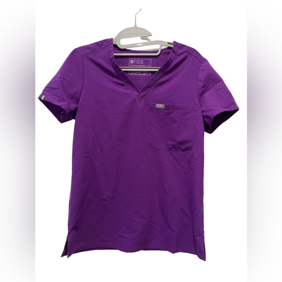Figs | Tops | Figs Scrubs Top For Womens Size Xs Color Purple | Poshmark